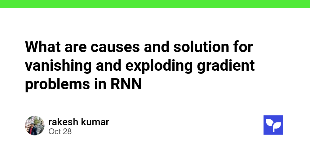 What are causes and solution for vanishing and exploding gradient ...
