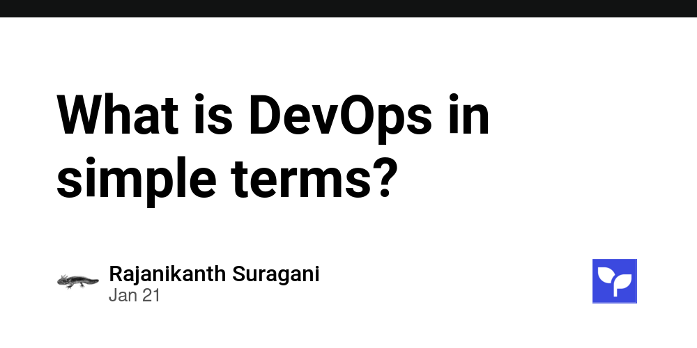 What is DevOps in simple terms? - Debug School