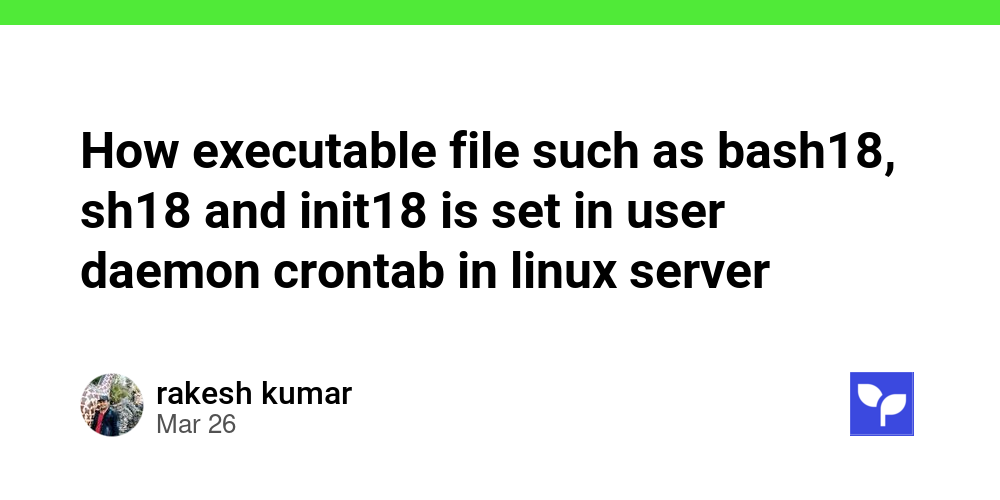 How executable file such as bash18, sh18 and init18 is set in user ...