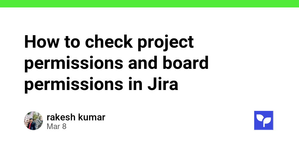 How to check project permissions and board permissions in Jira - Debug ...