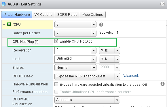 VMware ESXi | Creating a VM with Hot Add Features - Debug School